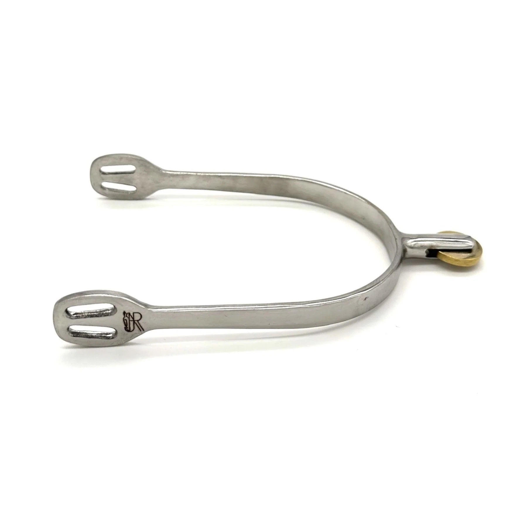 AJR Smooth Horizontal Rowel Spur | All About Equestrian